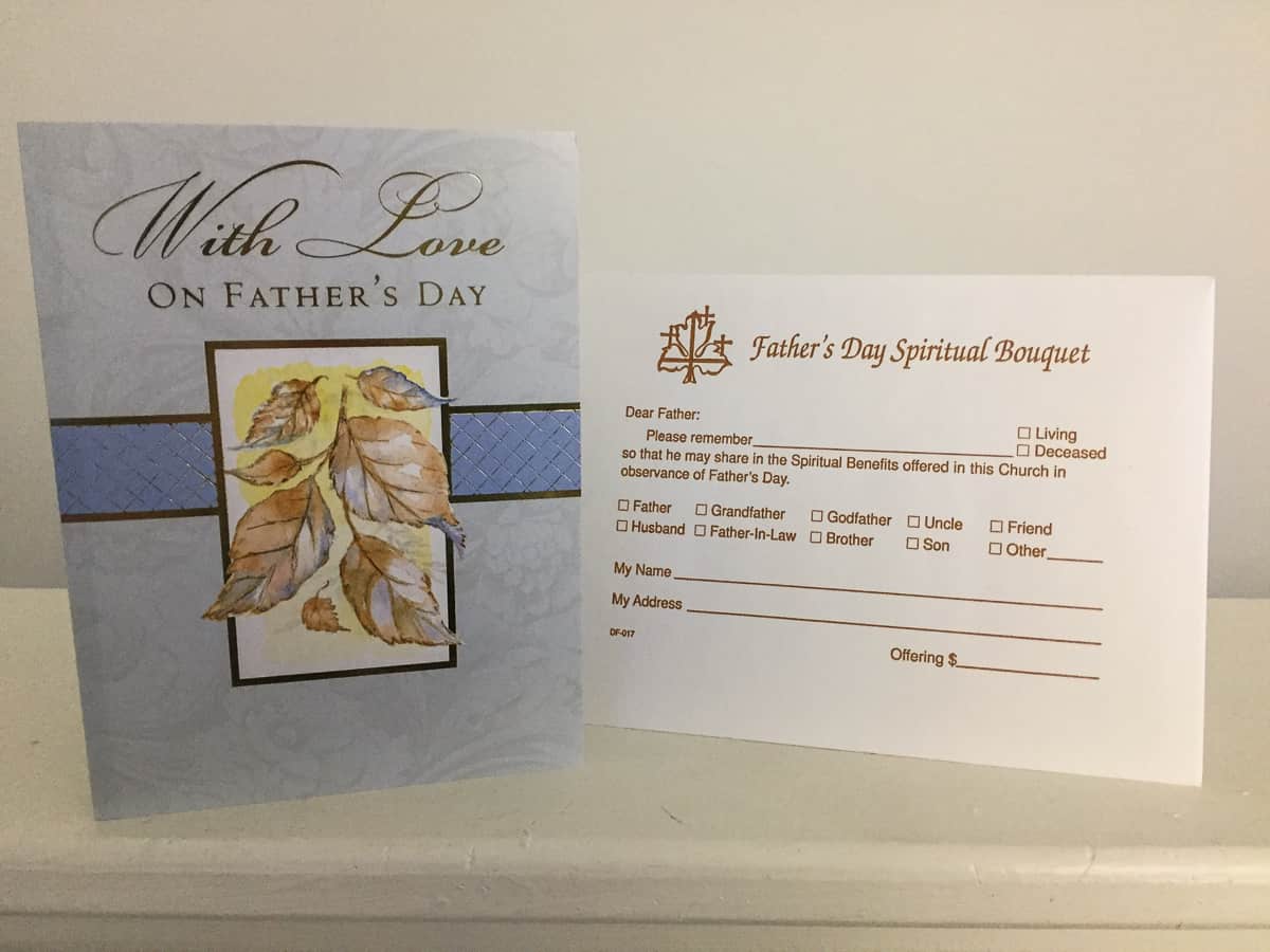 Father’s Day Spiritual Bouquets | Sacred Heart Catholic Church