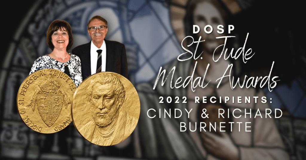 Our 2022 St. Jude Award Recipients | Cindy & Richard Burnette | Sacred ...